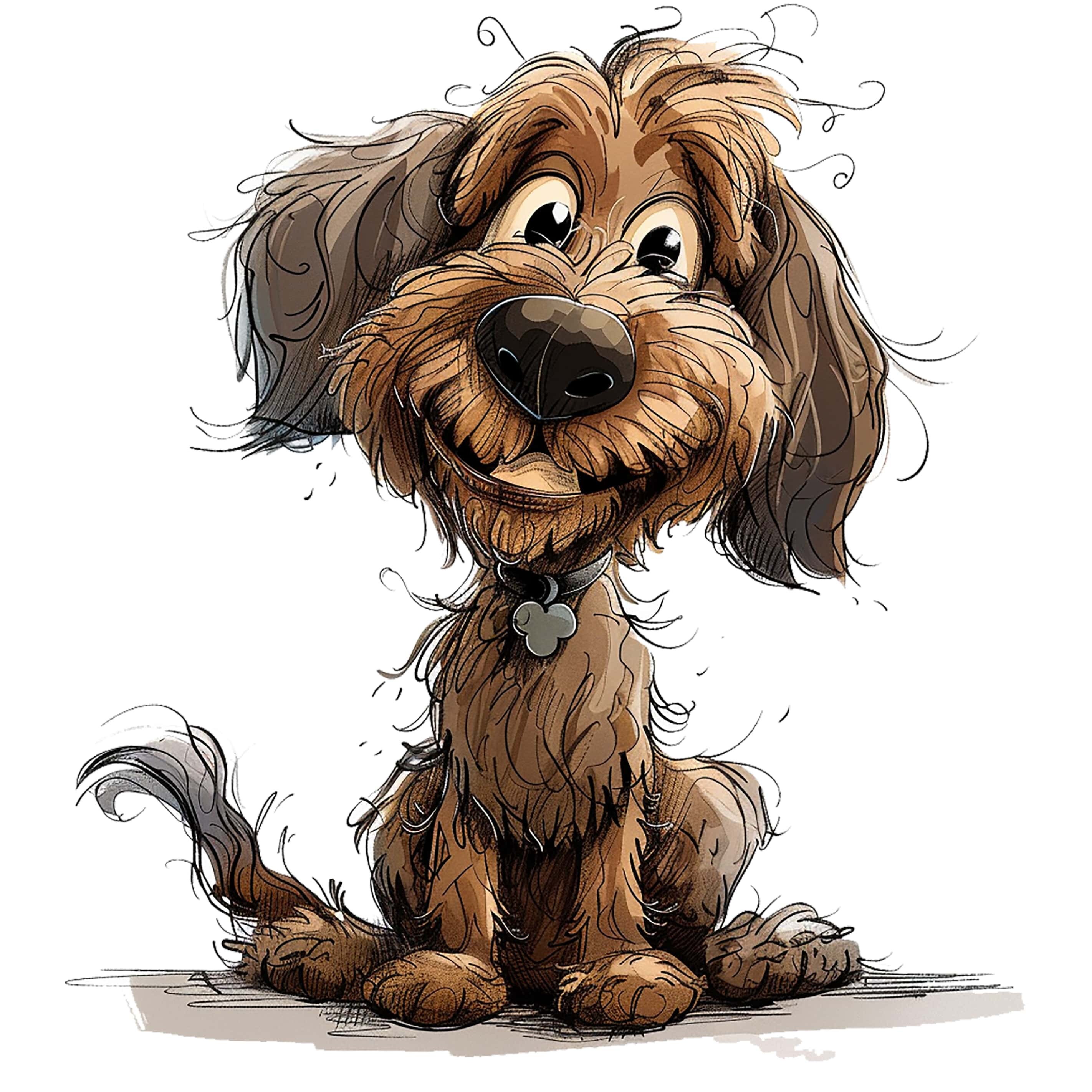 Cockapoo Dog Car Sticker Dog Sticker - Etsy