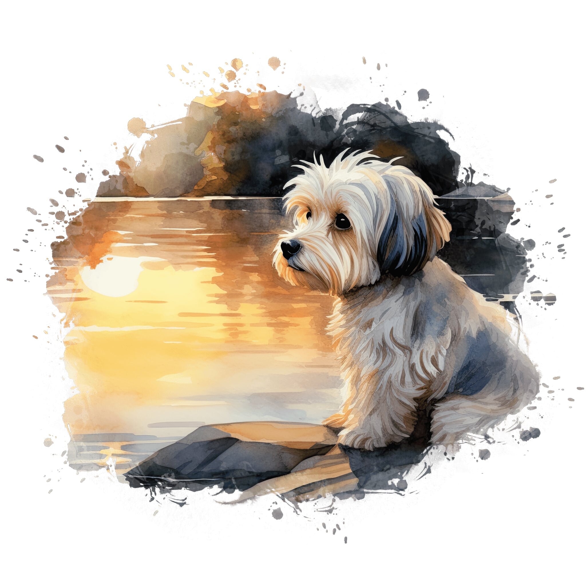 Havanese Car Decal Dog Sticker - Etsy