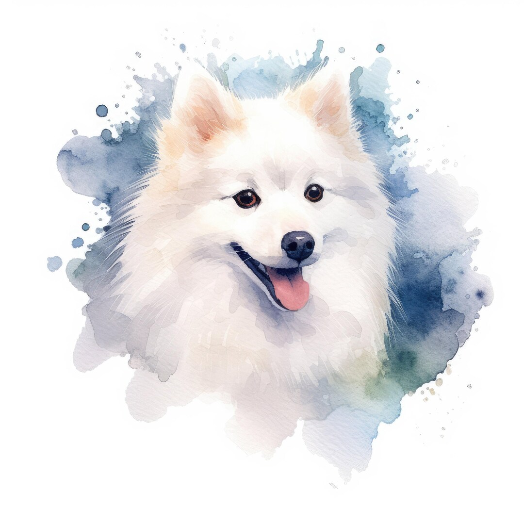 Japanese Spitz Car Sticker – Weatherproof Dog Sticker for Car Window ...
