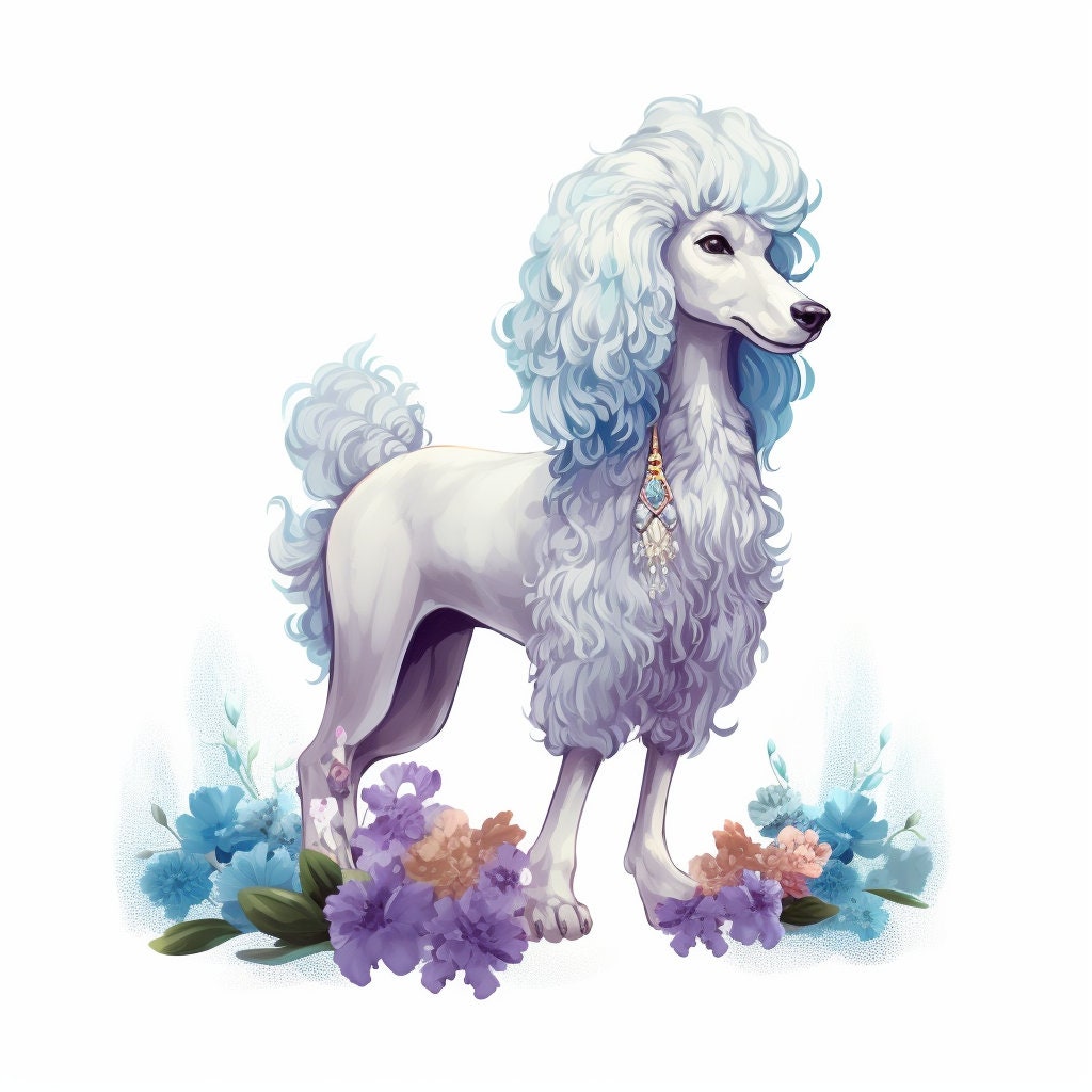 Poodle Car Decal Dog Sticker - Etsy