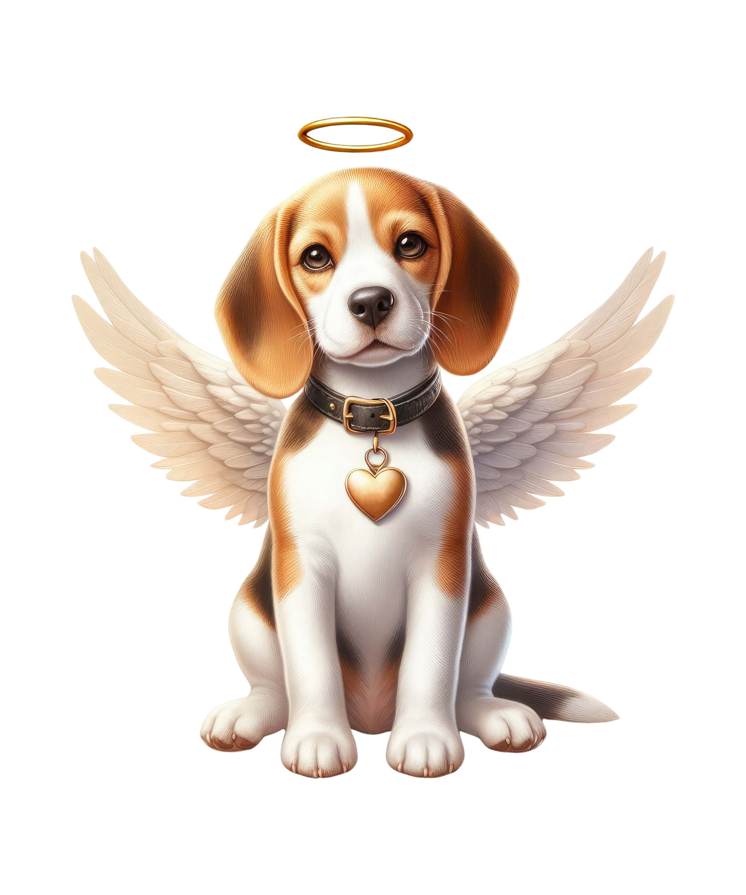 Cute Angel Dog Car Decal Dog Sticker - Etsy
