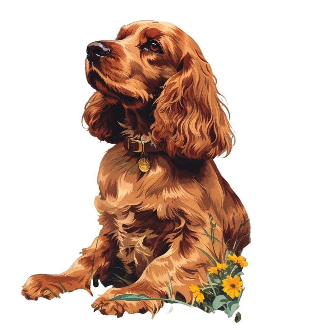 2X English Cocker Spaniel Car Stickers – Weatherproof Dog Stickers for ...