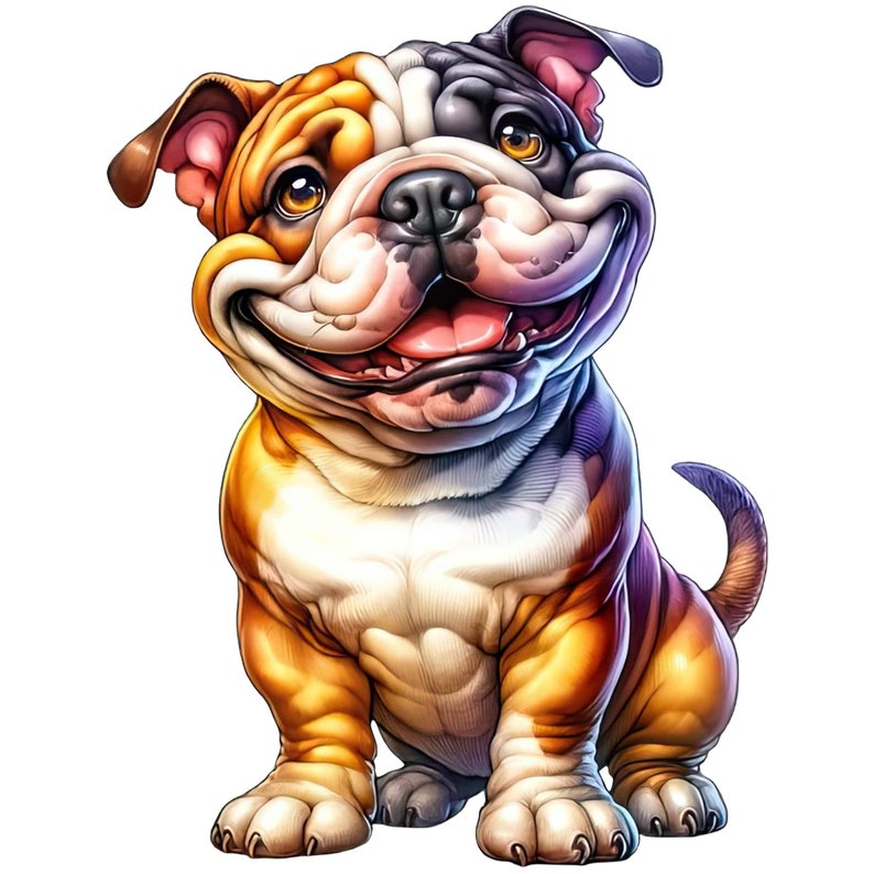 Watercolor Adorable Funny Dogs Car Sticker Dog Stickers - Etsy