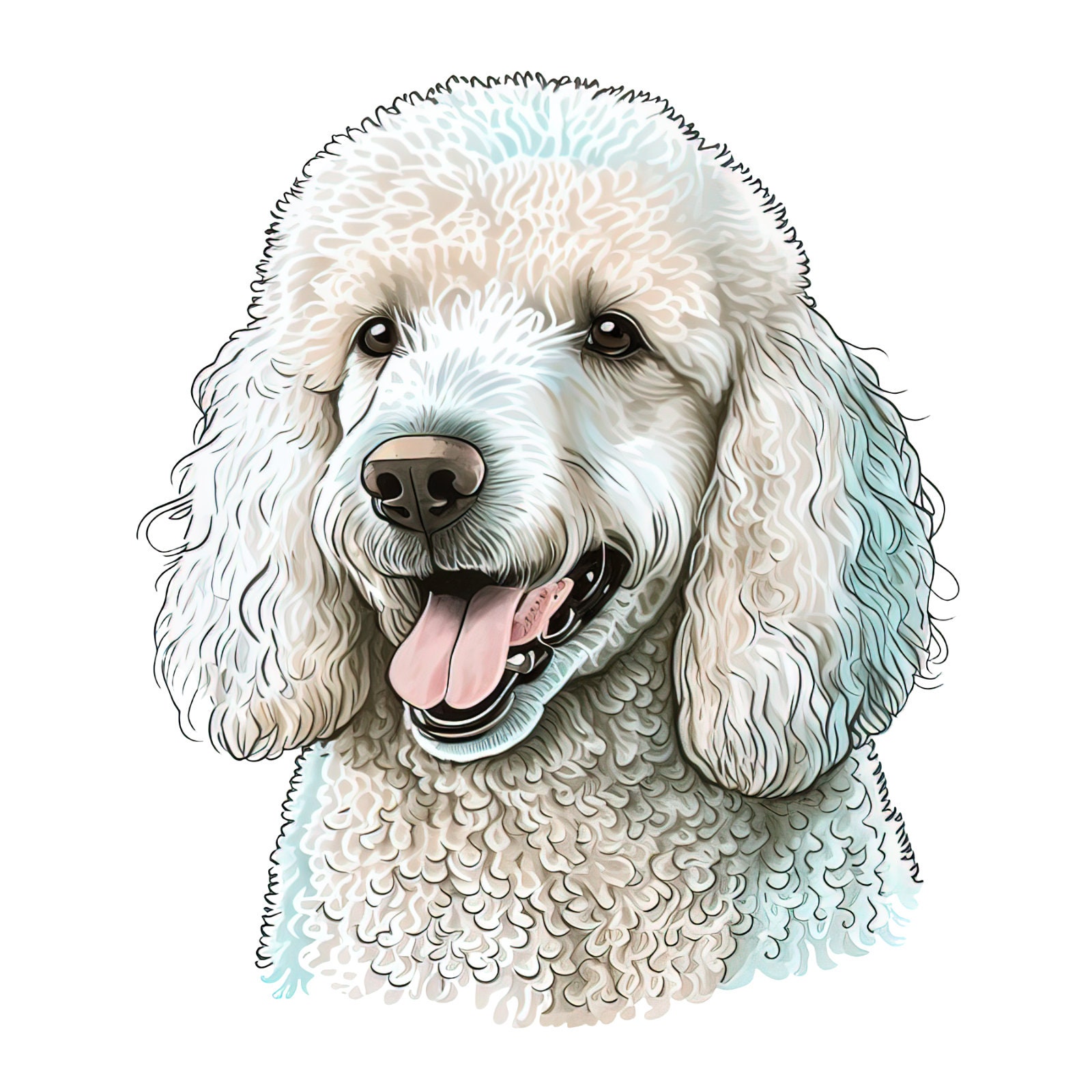 Poodle Car Decal Dog Sticker - Etsy