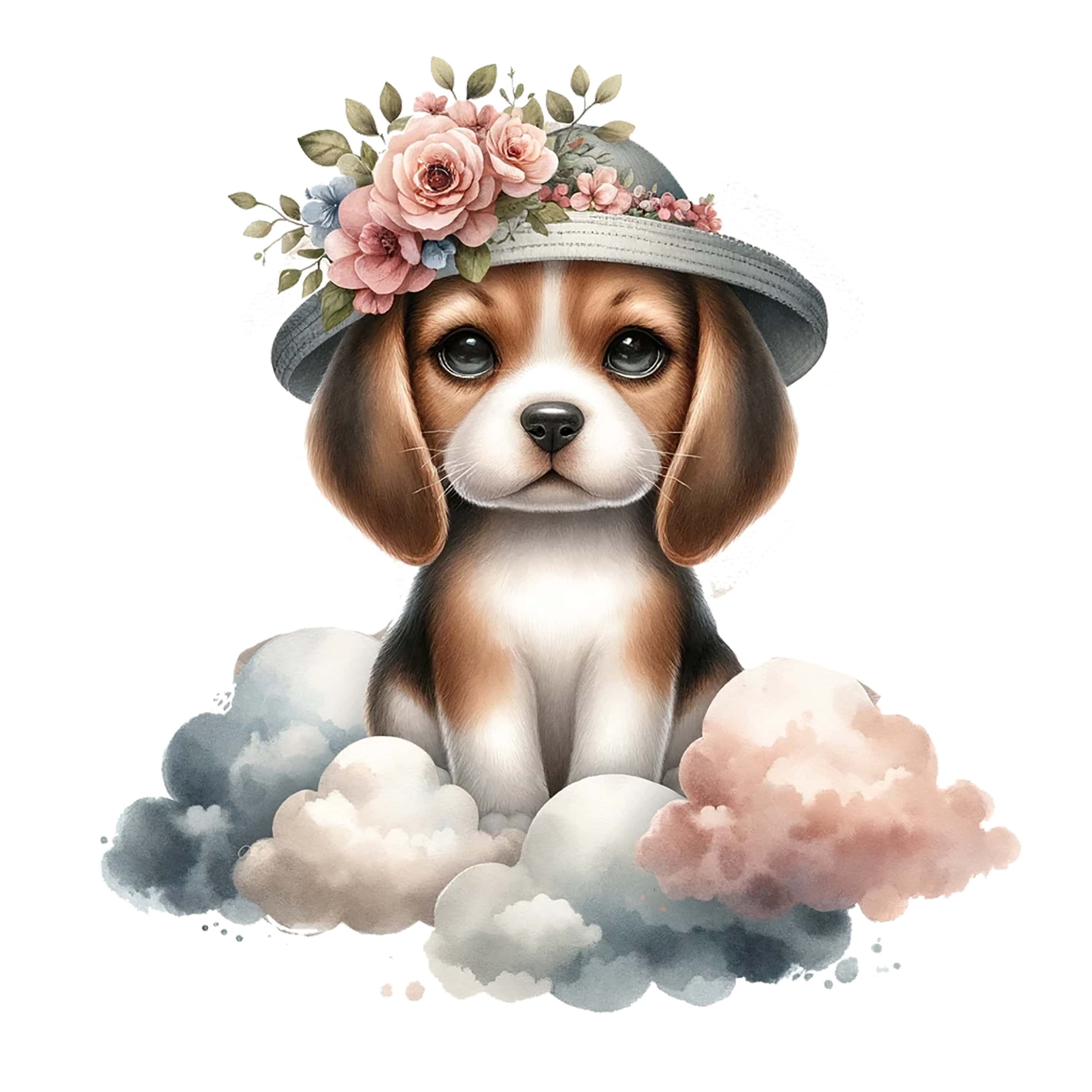Beagle Dog Car Sticker Dog Sticker - Etsy