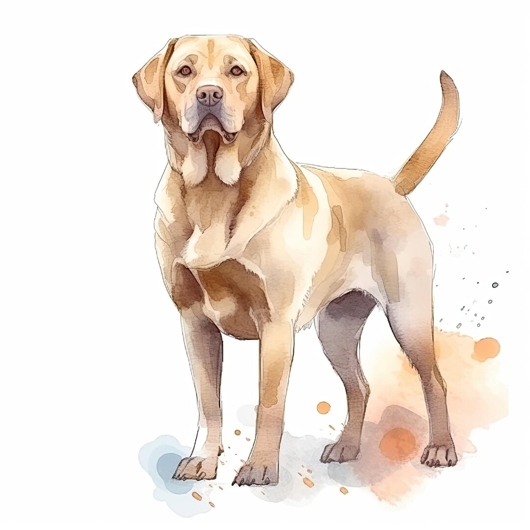 Labrador Retriever Car Sticker – Weatherproof Dog Sticker for Car ...