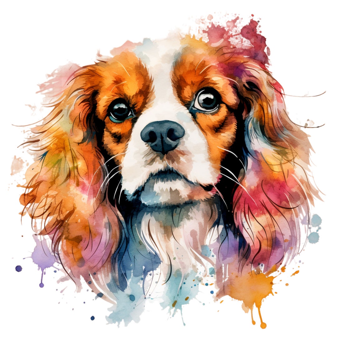 Cavalier King Charles Spaniel Car Sticker Dog Sticker - Etsy