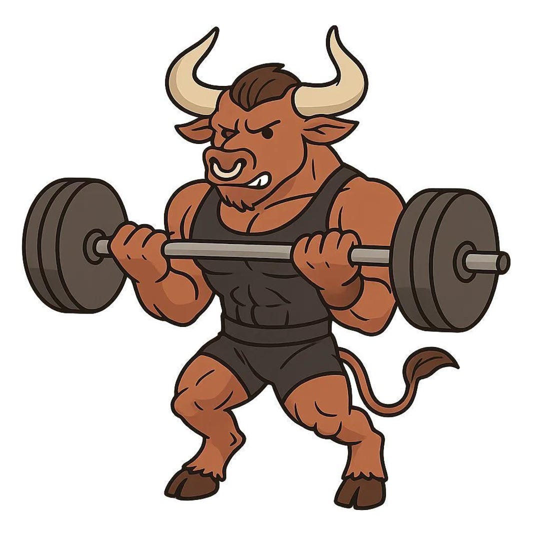 Sticker Minotaur in the Gym Car Sticker Weatherproof Outdoor Vinyl ...