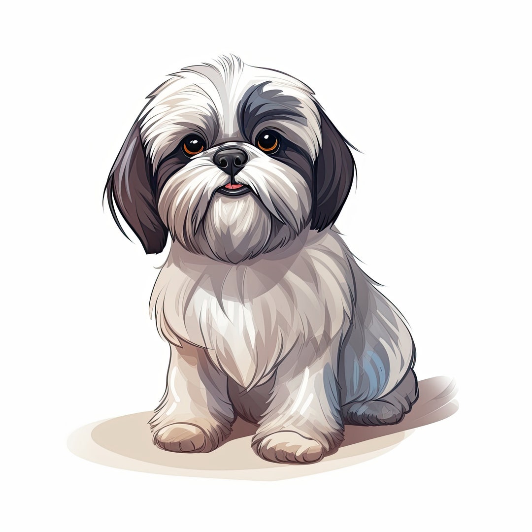 Shih Tzu Car Decal Dog Sticker - Etsy