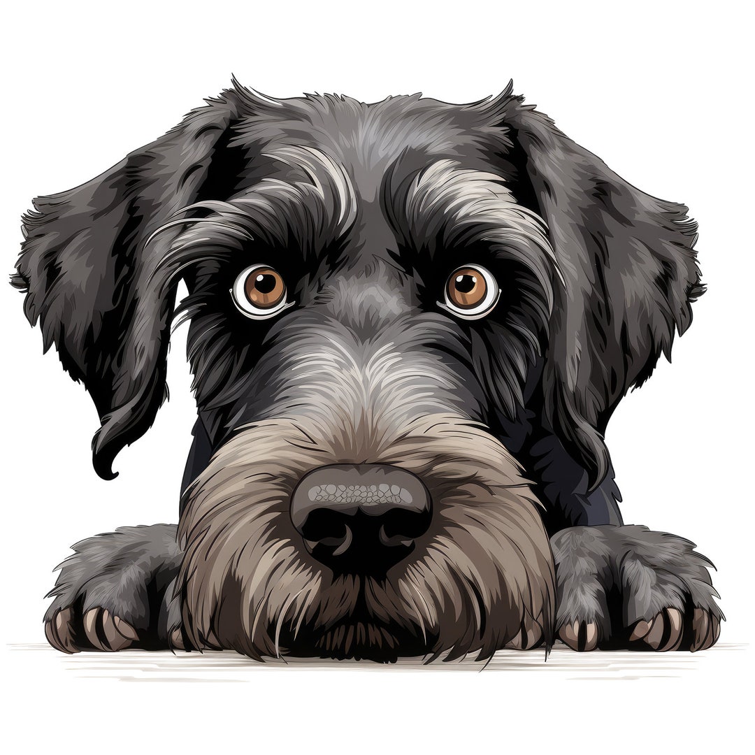 Giant Schnauzer Car Decal Dog Sticker - Etsy