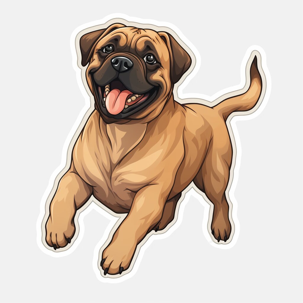 Boerboel Car Sticker Dog Sticker - Etsy