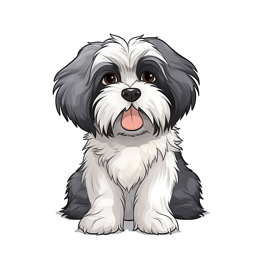 Havanese Car Decal Dog Sticker - Etsy