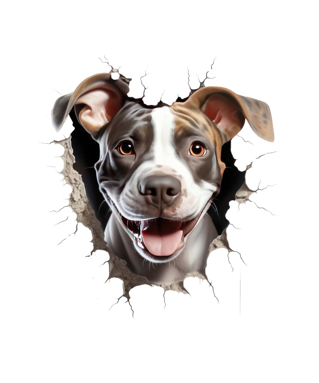 Cute 3D Dog Car Sticker Dog Sticker - Etsy