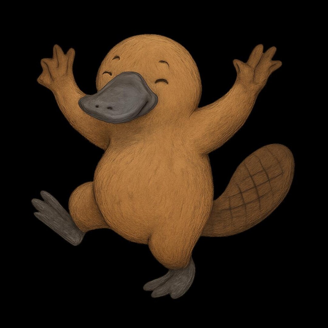 Sticker Dancing Platypus Car Sticker Weatherproof Outdoor Vinyl Sticker ...