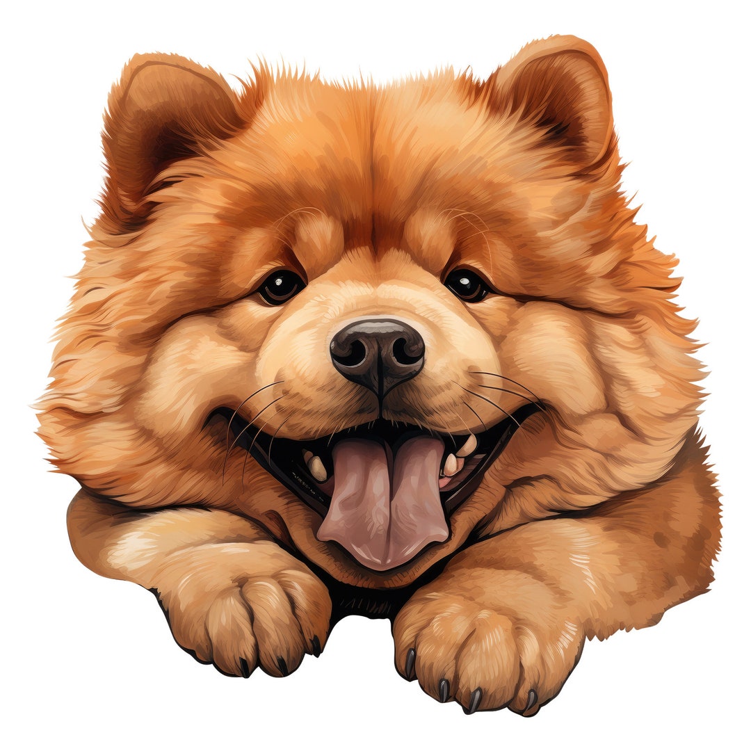 Chow Chow Car Sticker Dog Sticker - Etsy