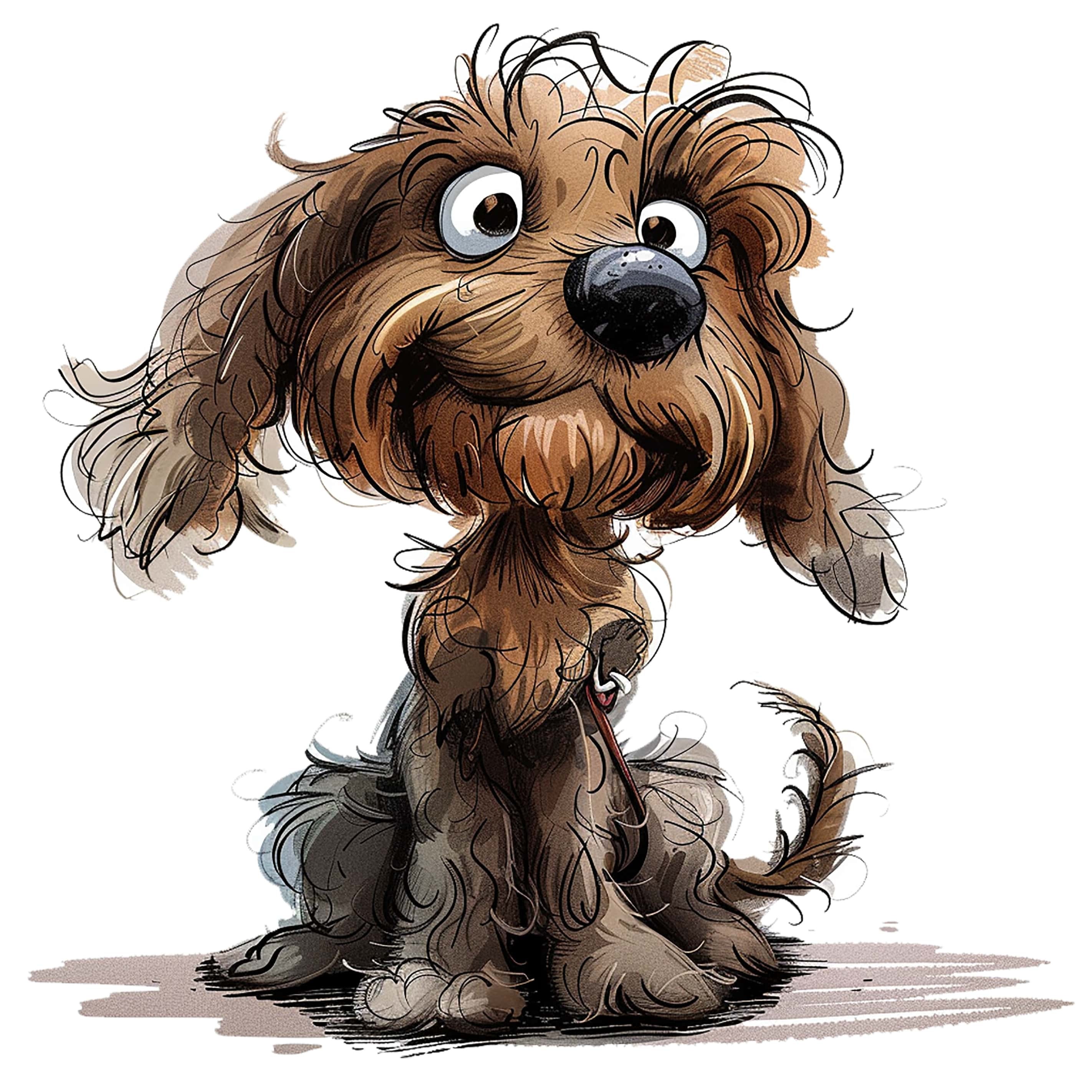 Cockapoo Dog Car Sticker Dog Sticker - Etsy