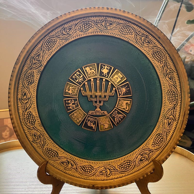 Jewish Plate - Etsy