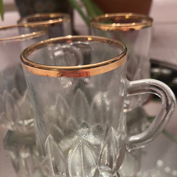 Glass Tea Cups - Etsy