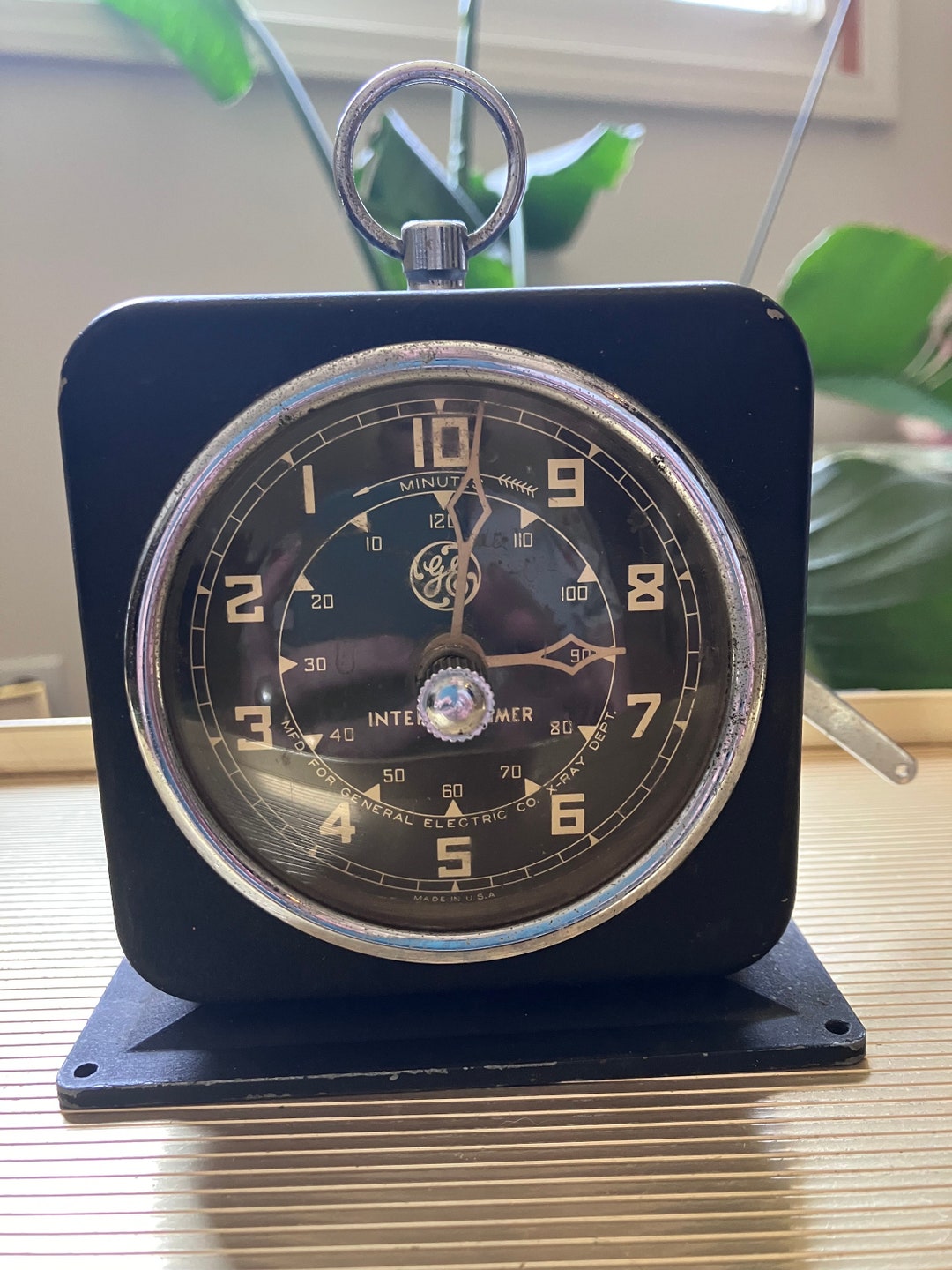 Vintage X-ray Interval Timer 1950s General Electric Co. Steel Case ...