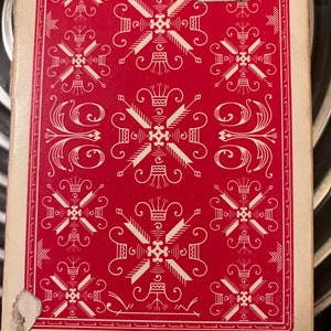 Vintage stud Walgreens Playing Cards With Linen Finish, Poker Size, Two ...