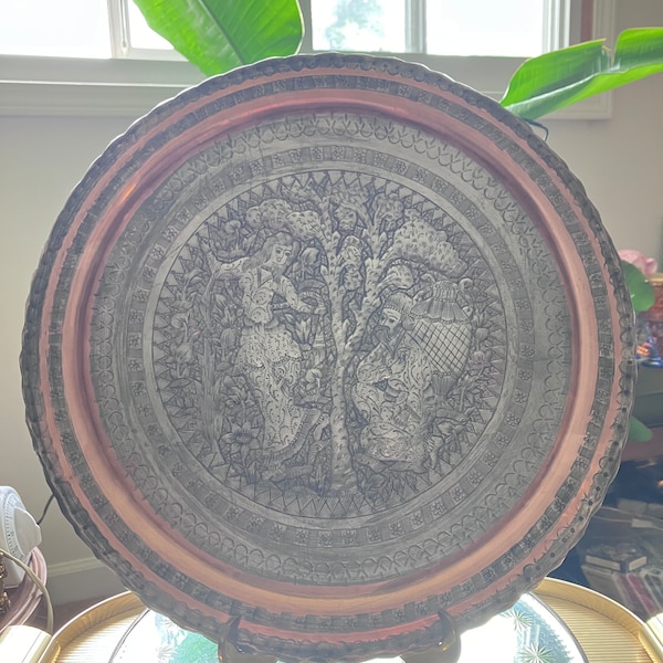 Copper Persian Tray - Etsy