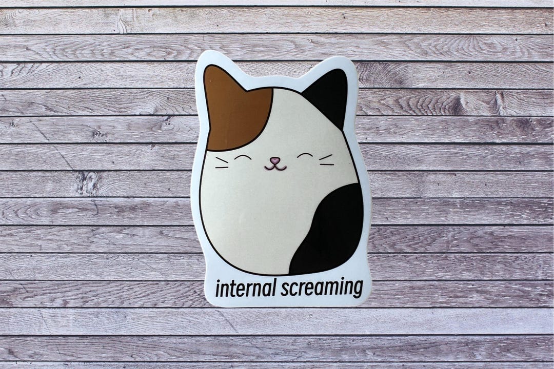 Squishmallow Sticker, Funny Sticker, Water Bottle Sticker, Laptop ...