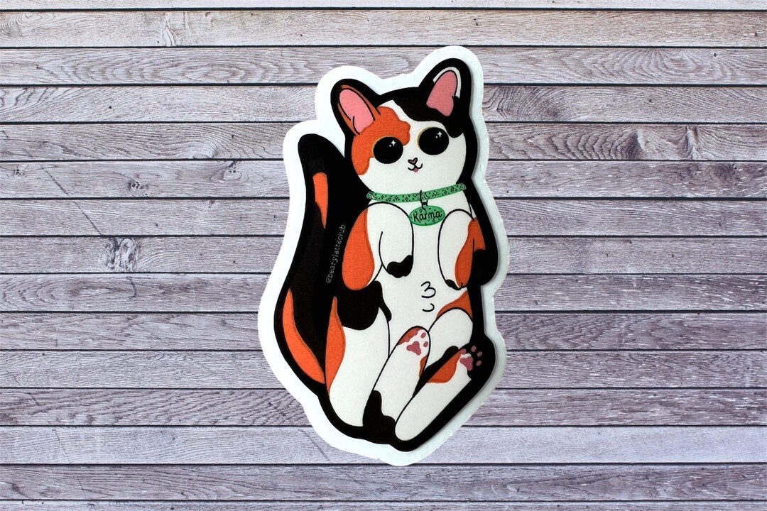 Karma Sticker, Water Bottle Sticker, Laptop Sticker, Waterproof Sticker ...