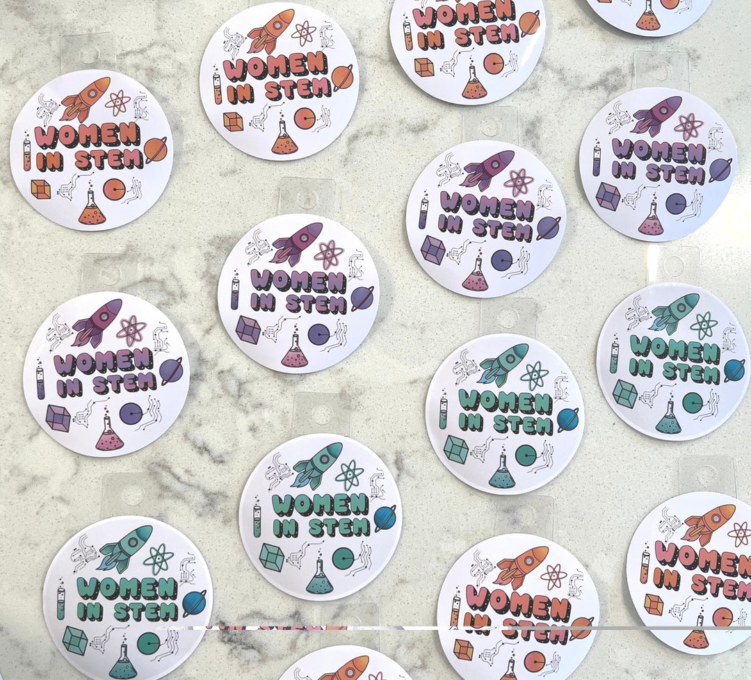 Women in Stem Sticker, Feminism Sticker, Water Bottle Sticker, Laptop ...