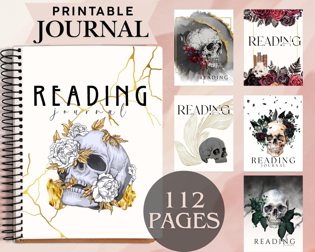 Diario de lectura imprimible / Registro de lectura / Rastreador de ...