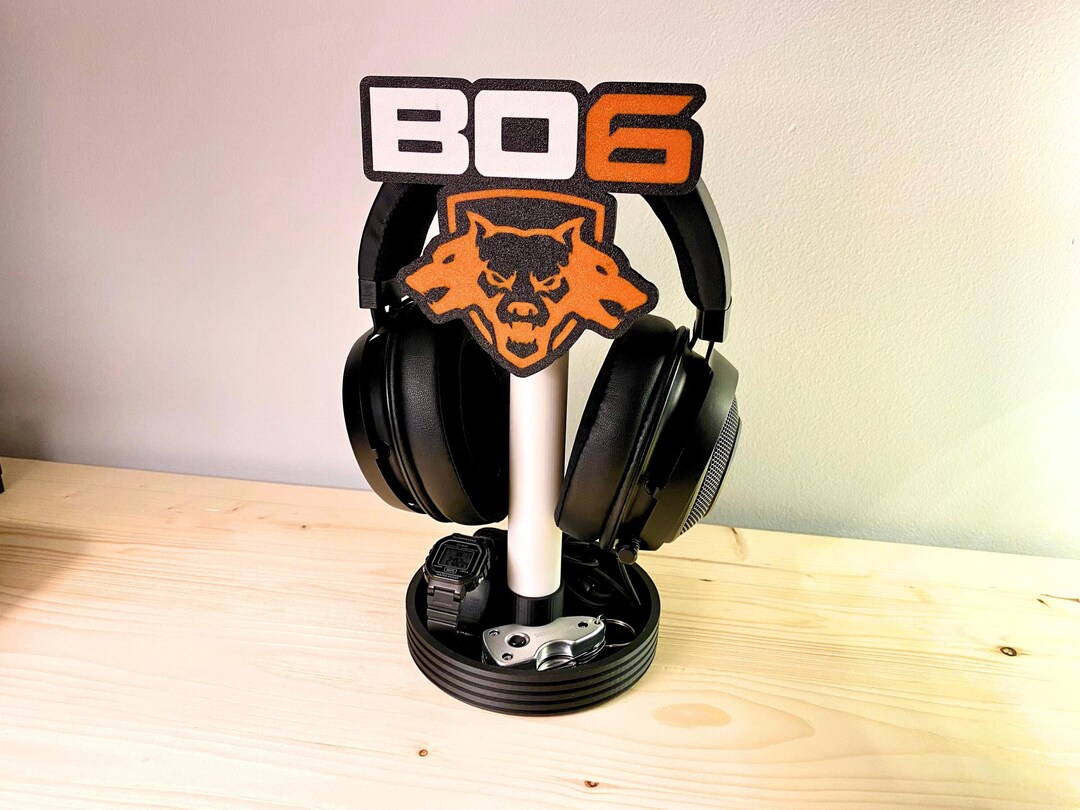 BO6 Headphone Stand, Desk Headphone Holder, Gift for Him, Gift for Her ...