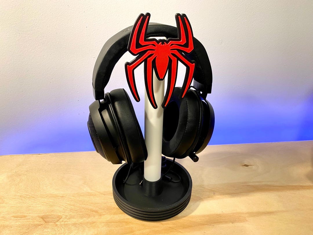 Spider Headphone Stand, Superhero Inspired Headphone Holder, Ps4 Ps5 ...