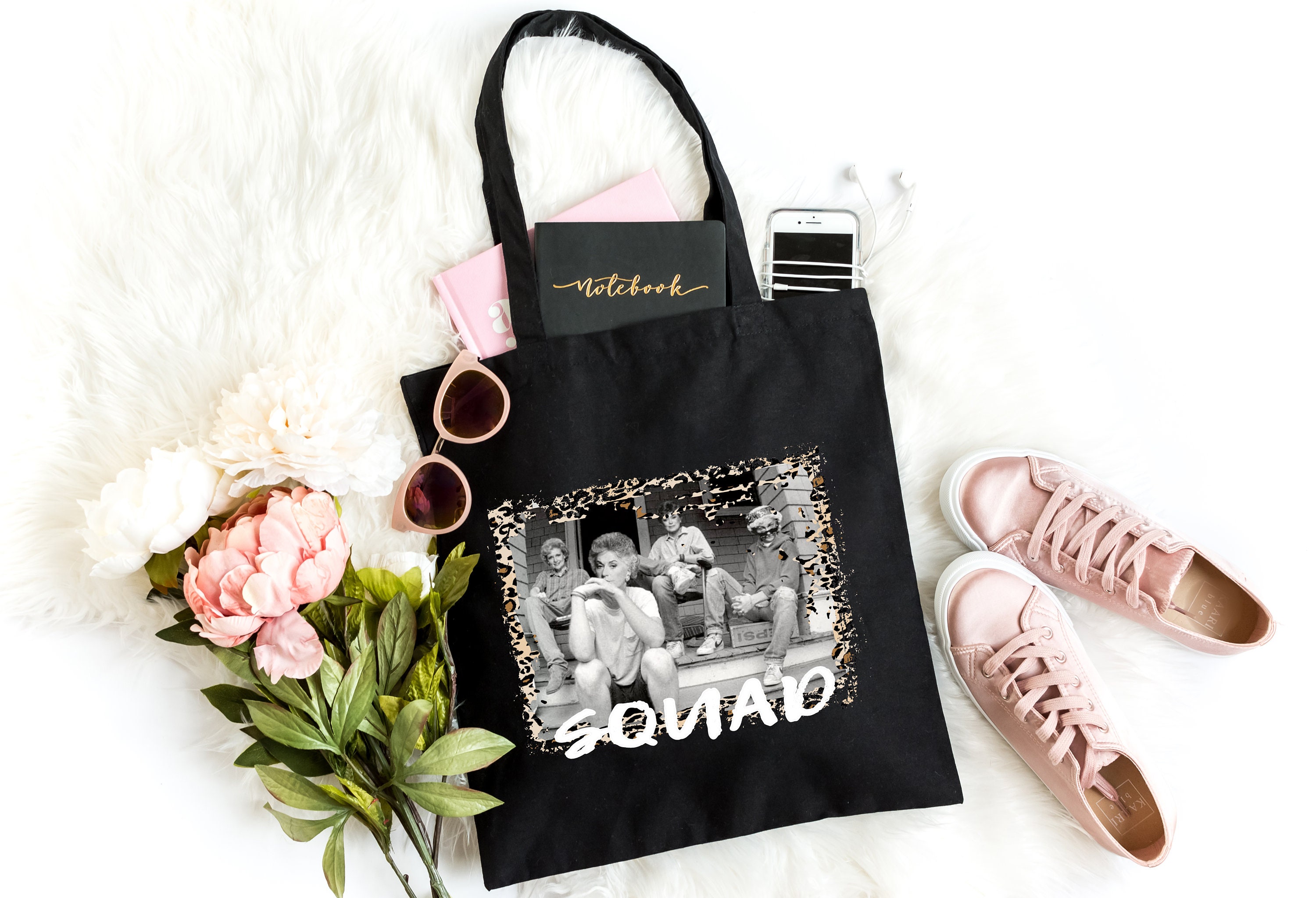 Golden Girls Tote Bag, Squad Tote Bag, Golden Girls Bag, Stay Golden ...