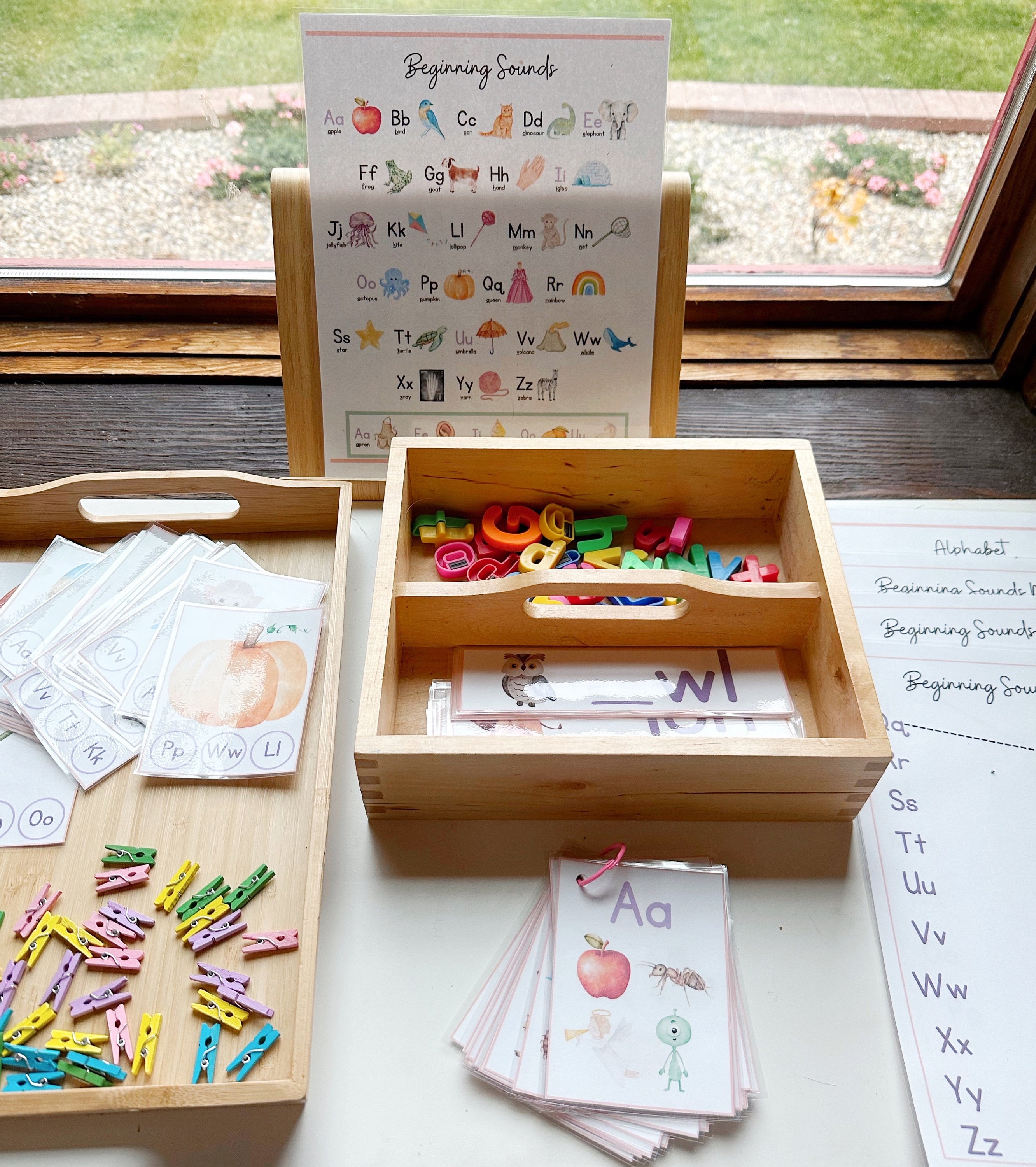 Alphabet - Beginning Sounds Activity Pack - Etsy