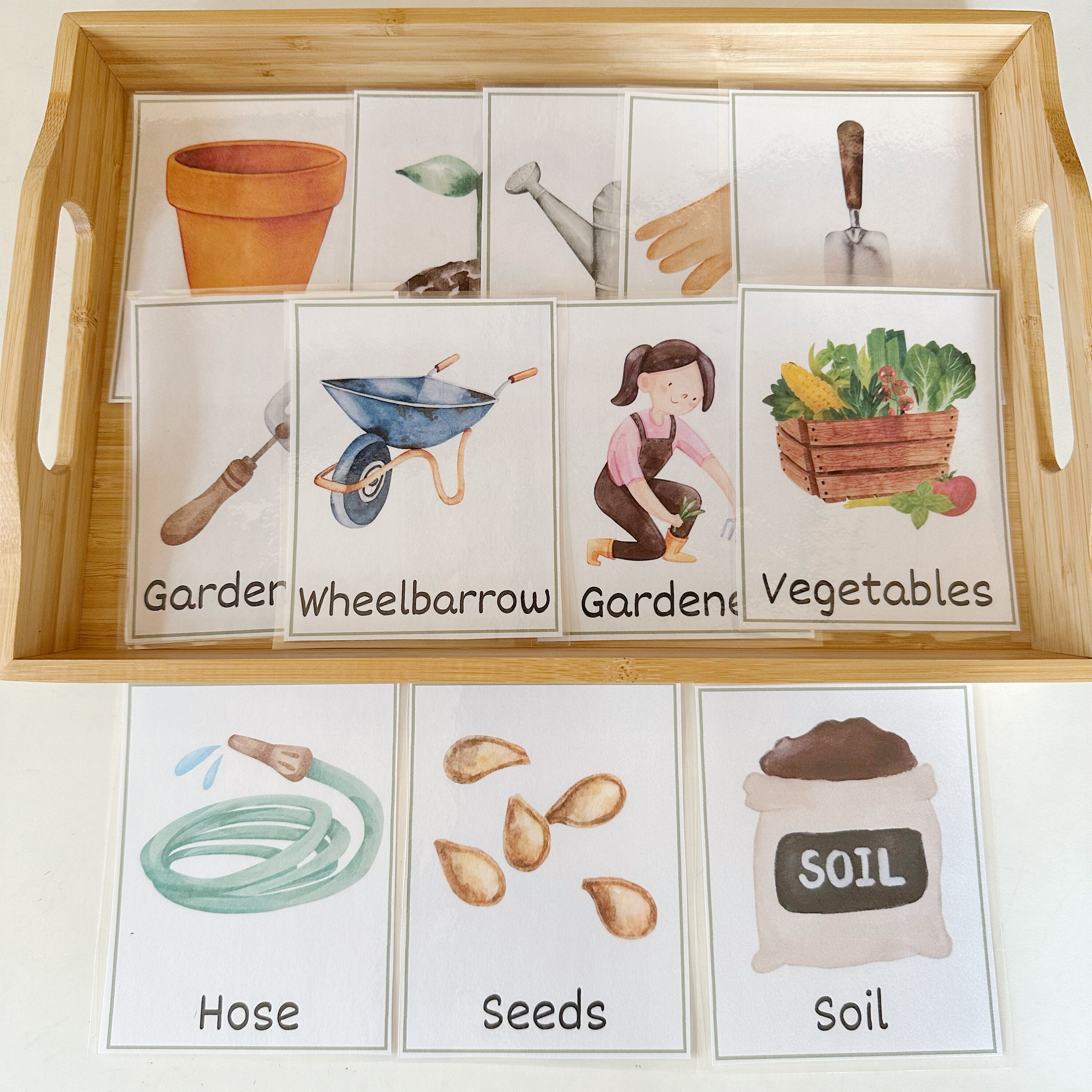Preschool Gardening Activity Pack - Etsy
