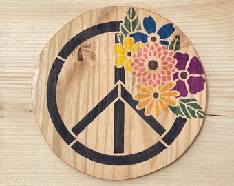 Big Peace Sign 2440 Peace Symbol Peace Sign Wall Art Extra Large Peace ...