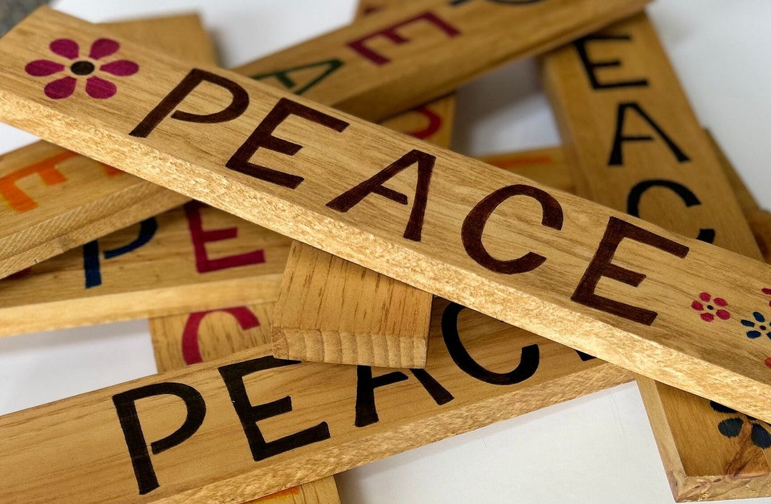 Peace Sign, Peacefulness Signs, Peaceful Signs - Etsy
