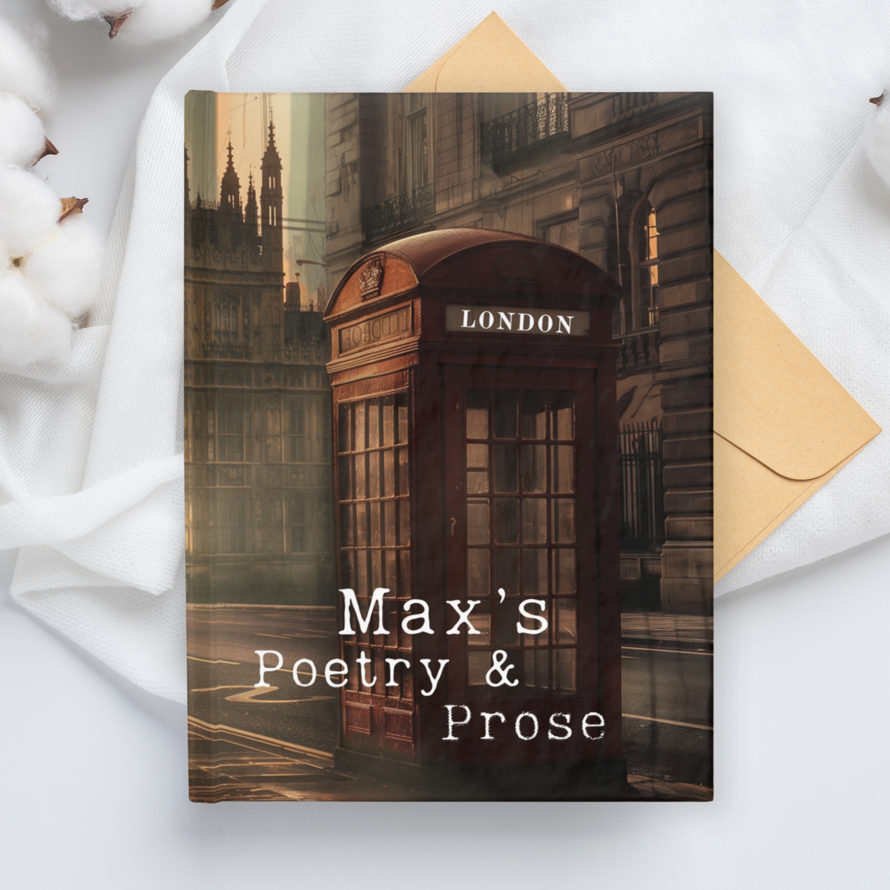 Custom Poetry Notebook Personalized Poetry Journal Songwriting Journal ...