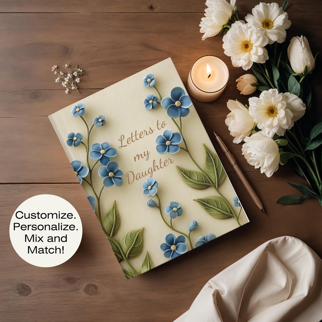 Personalized Dear Daughter Journal Letters to My Daughter Hardcover ...