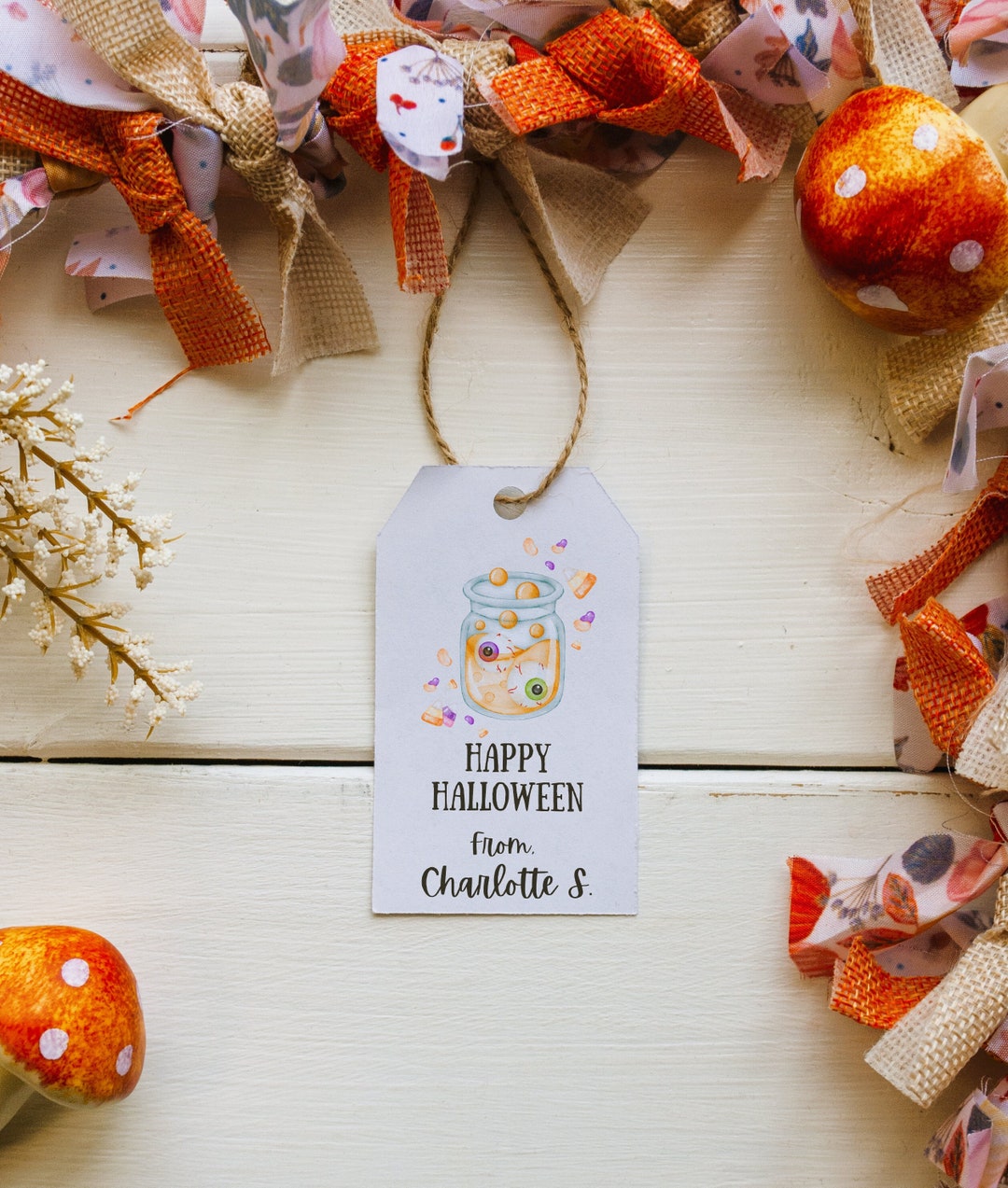 Halloween Gift Tags Printable for Witch and Potions Themed Parties and ...