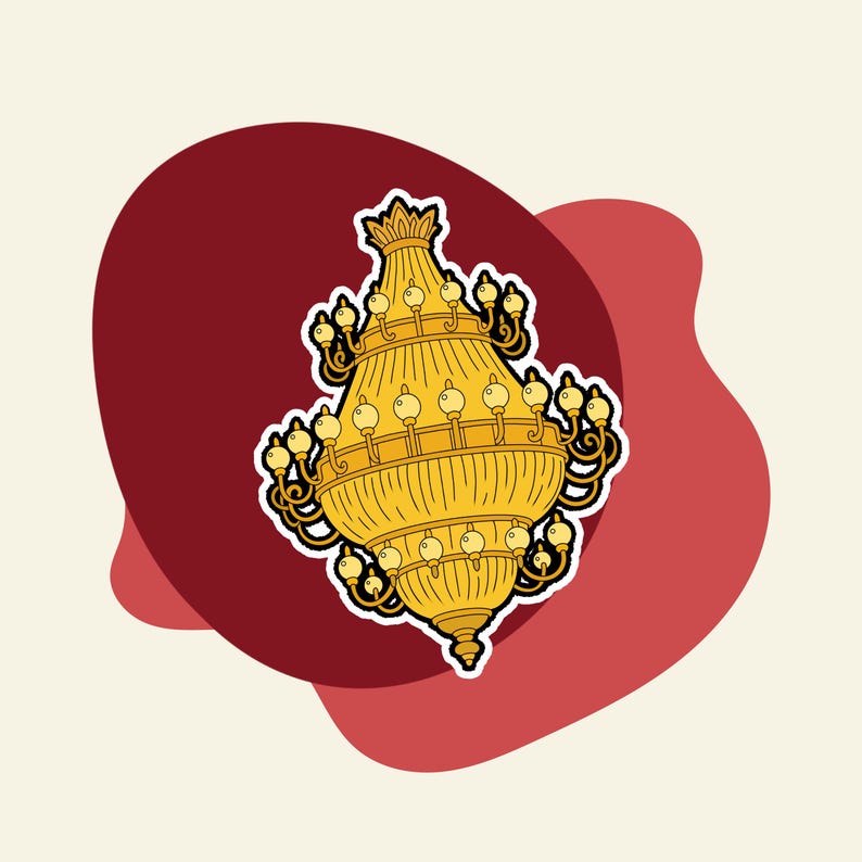 Phantom of the Opera Inspired Sticker Set - Etsy UK