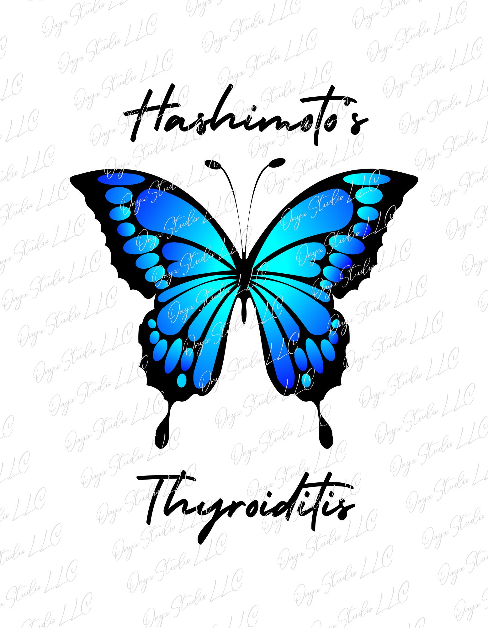 Hashimoto’s Thyroiditis PNG Digital Download - Etsy