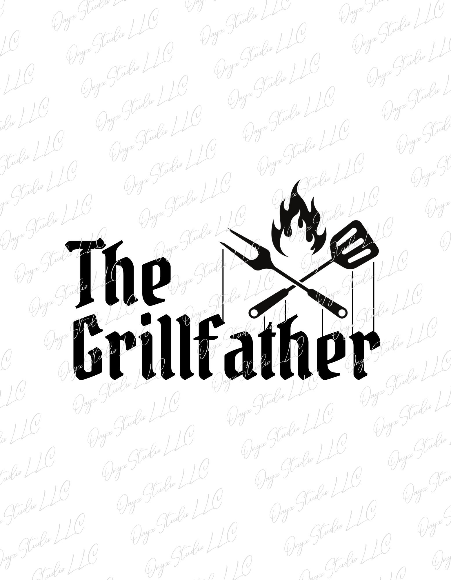The Grill Father PNG Digital Download - Etsy