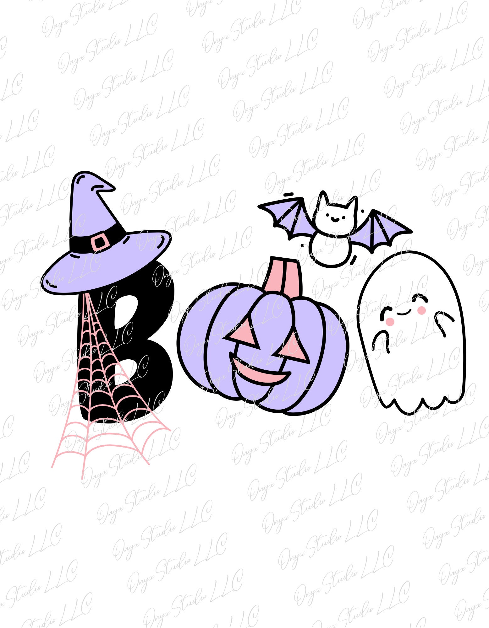 Boo Cute Halloween PNG Digital Download - Etsy