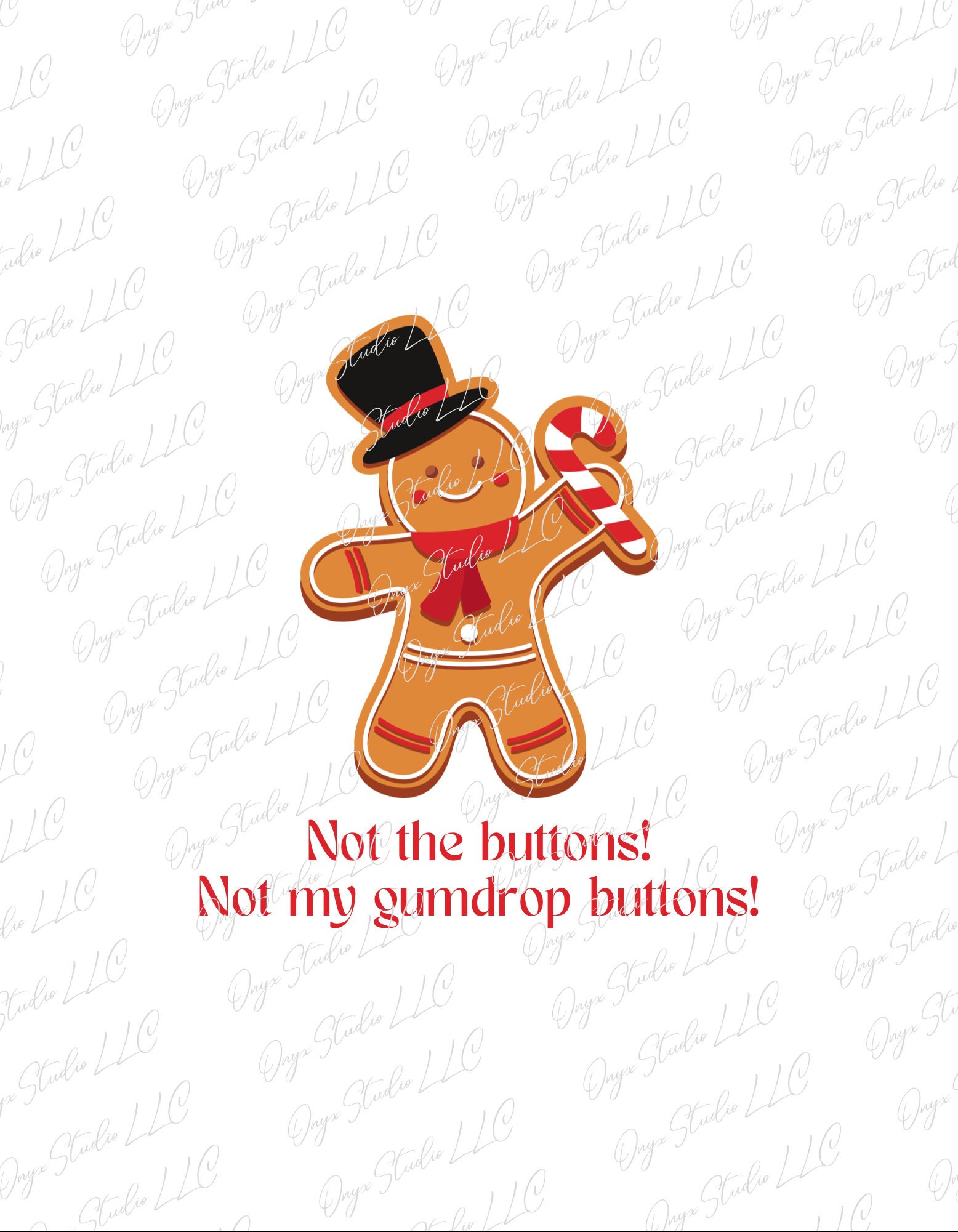 Gumdrop Buttons Gingerbread Man PNG Digital Download - Etsy