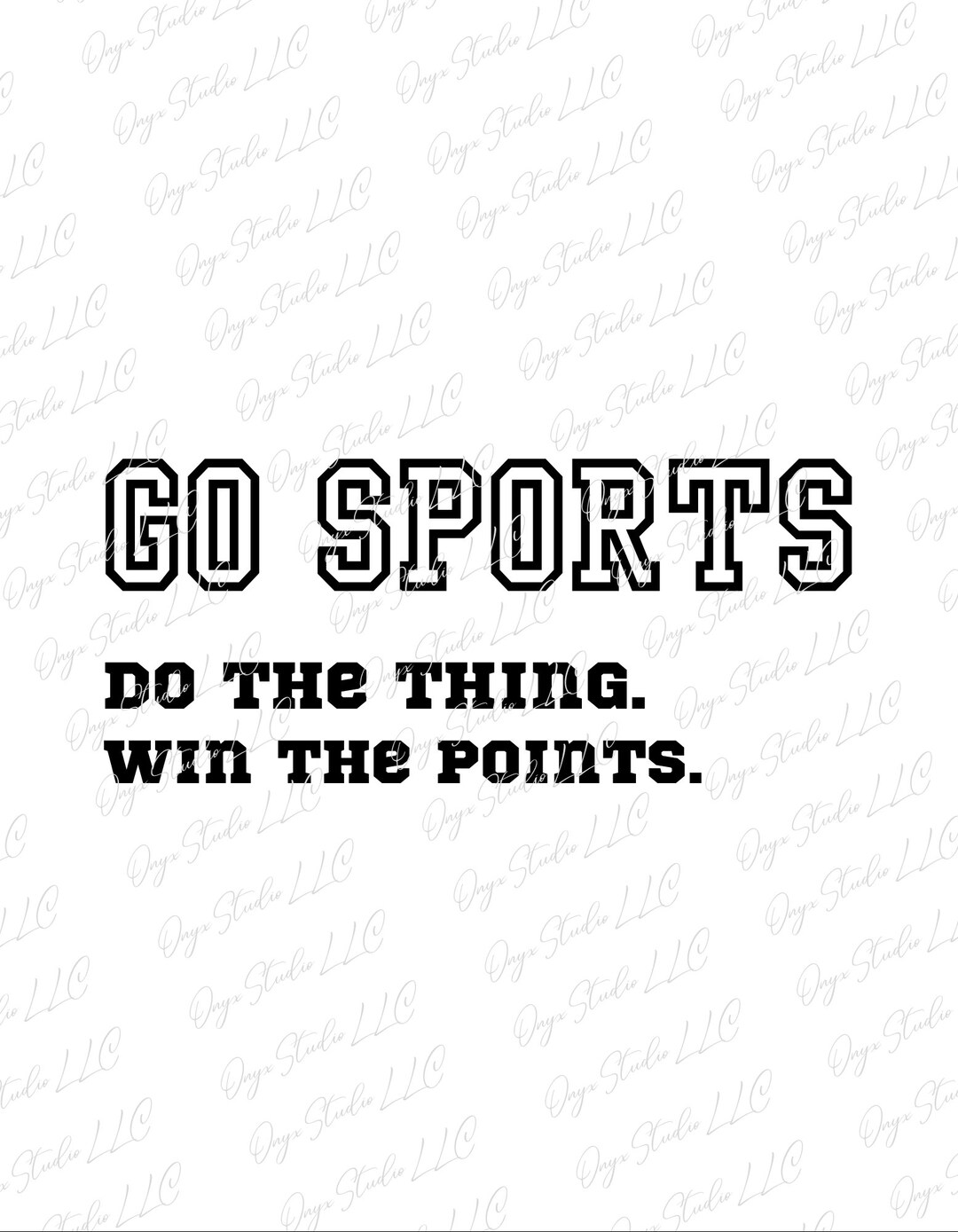 Go Sports SVG & PNG Digital Download - Etsy