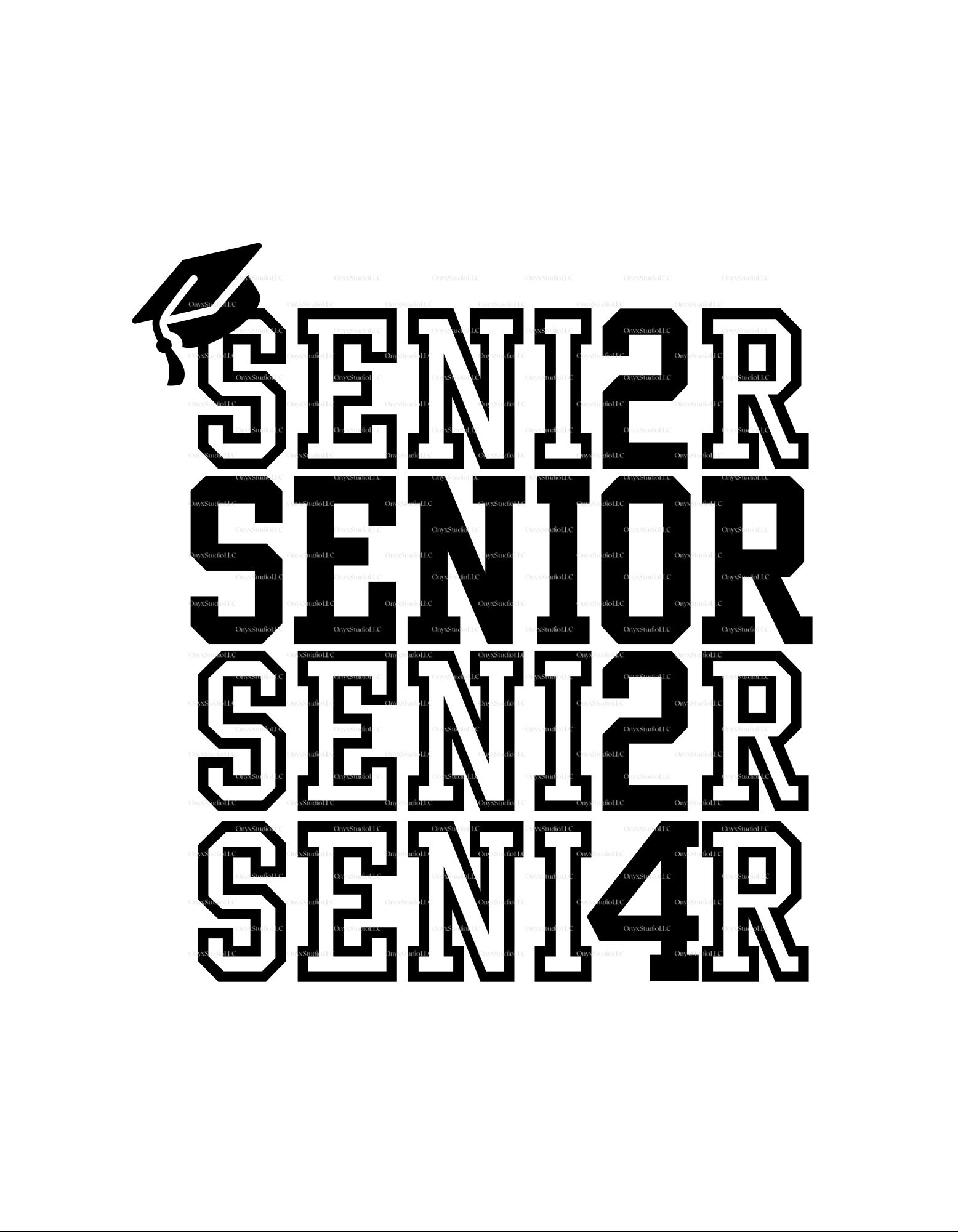 Senior 2024 PNG Digital Download - Etsy
