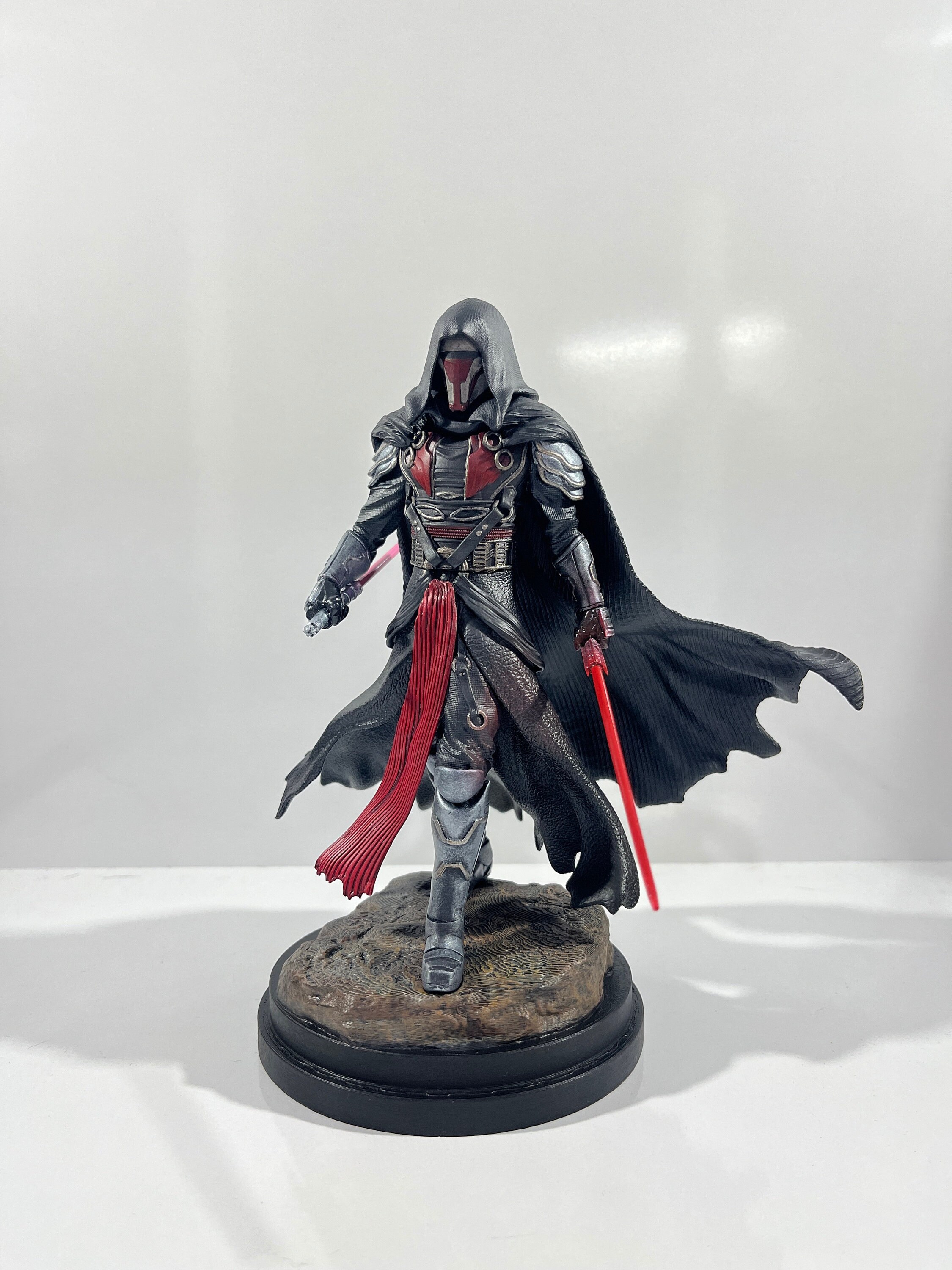 Darth Revan Star Wars Collectible Statue Hand Painted Figure - Etsy