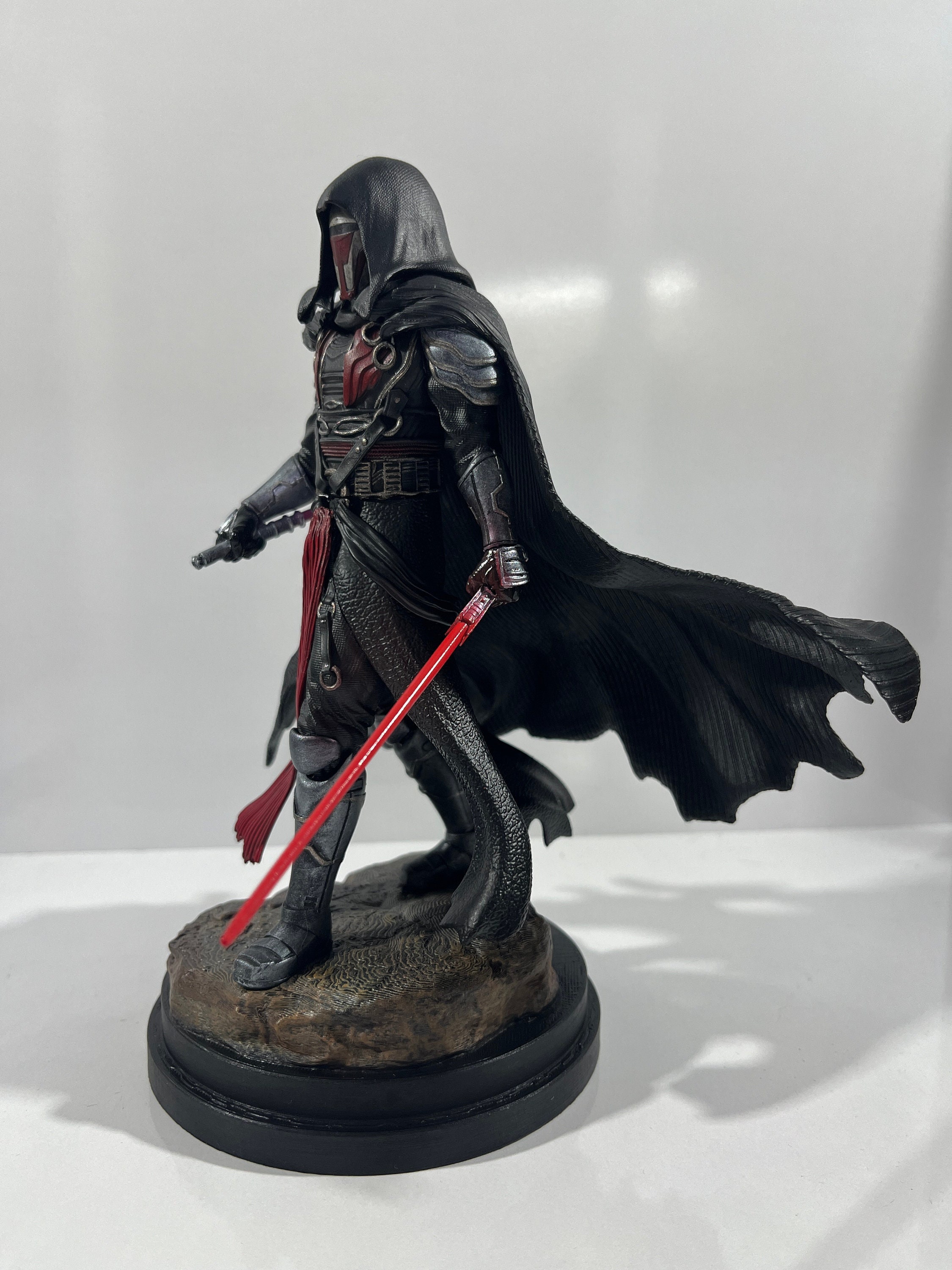 Darth Revan Star Wars Collectible Statue Hand Painted Figure - Etsy