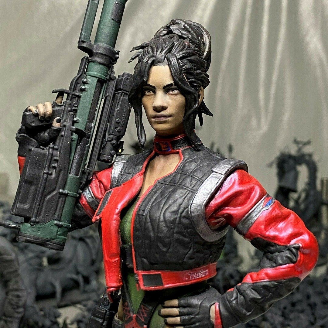 Panam Palmer Cyberpunk 2077 Collectible Figure Custom Painted Statue - Etsy