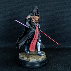 Darth Revan - Star Wars Collectible Statue Hand Painted Figure - Etsy